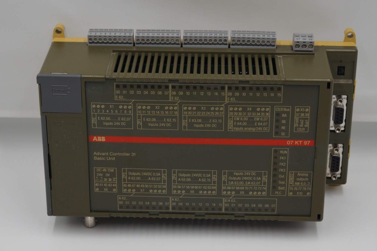 ABB Procontic CS31 07KT97C Zentralsteuereinheit CPU GJR5253000R0260 ...