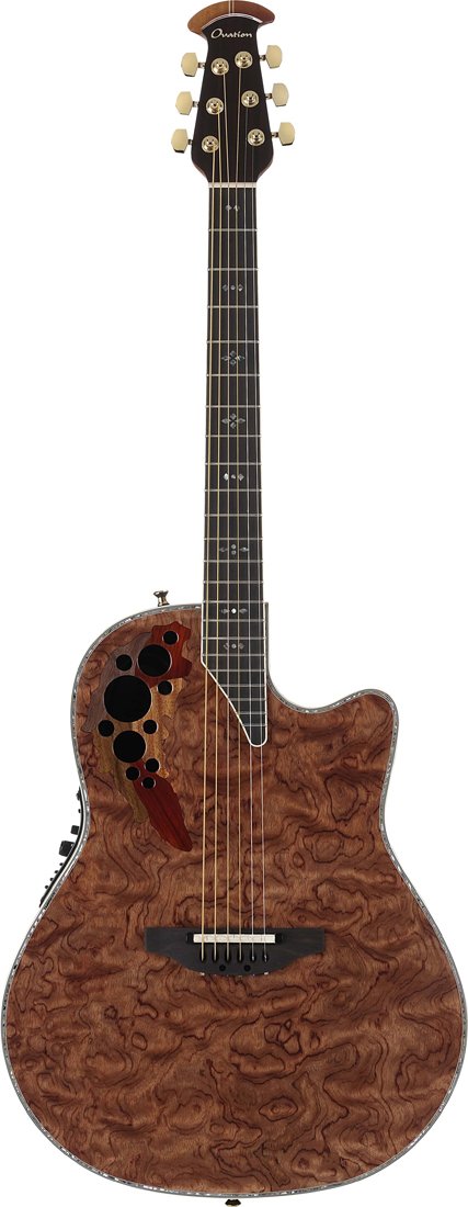 Musical Ovation ExoticWoods Collection 6 String Electric Guitar Right ...