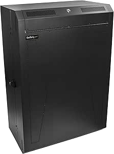 Amazon.com: StarTech.com 8U 19" Vertical Wall Mount Server Rack Cabinet ...