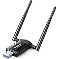 Amazon.com: USB WiFi Adapter for Desktop PC - Nineplus 1800Mbps 5.8G/2 ...