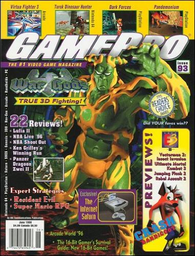 Gamepro Magazine Issue 93 June 1996: Amazon.com: Books