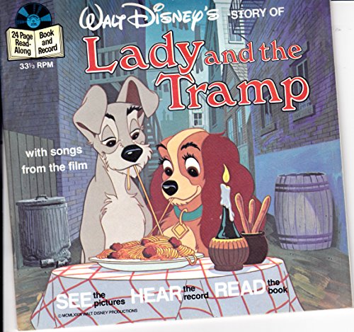 Lady and the Tramp (book and record) No.# 307: Walt Disney: Amazon.com ...