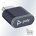 Poly Plantronics BT700 USB-C Bluetooth Adapter Dongle -217878-01 - Bundle with GTW Microfiber ...