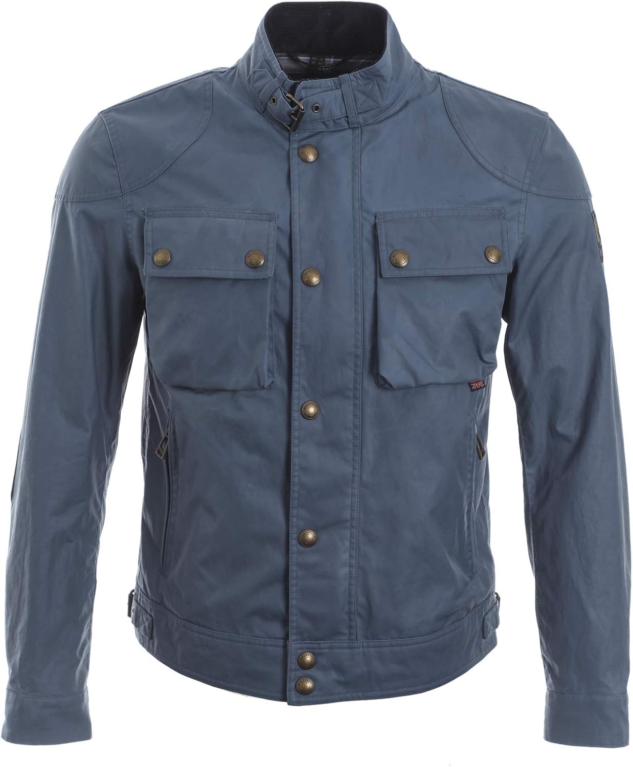 Belstaff Racemaster Jacket in Airforce Blue: Amazon.co.uk: Clothing