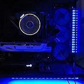 WOWLED RGB Gaming LED Strip Lights Magnetic for Mid Tower PC Case ...