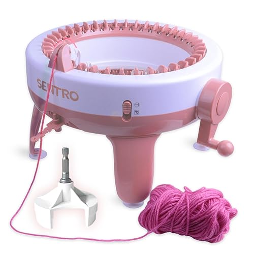 SENTRO 40 Needles Knitting Machine with Electric Adapter, Knitting ...