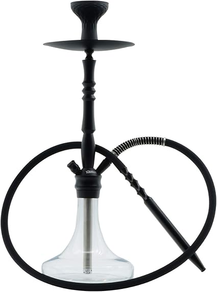 Amazon.com: Kitosun Glass Hookah Set with Everything Aluminum Hookah ...