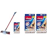 Vileda 1-2 Spray Microfibre Flat Spray Mop: Amazon.co.uk: Kitchen & Home