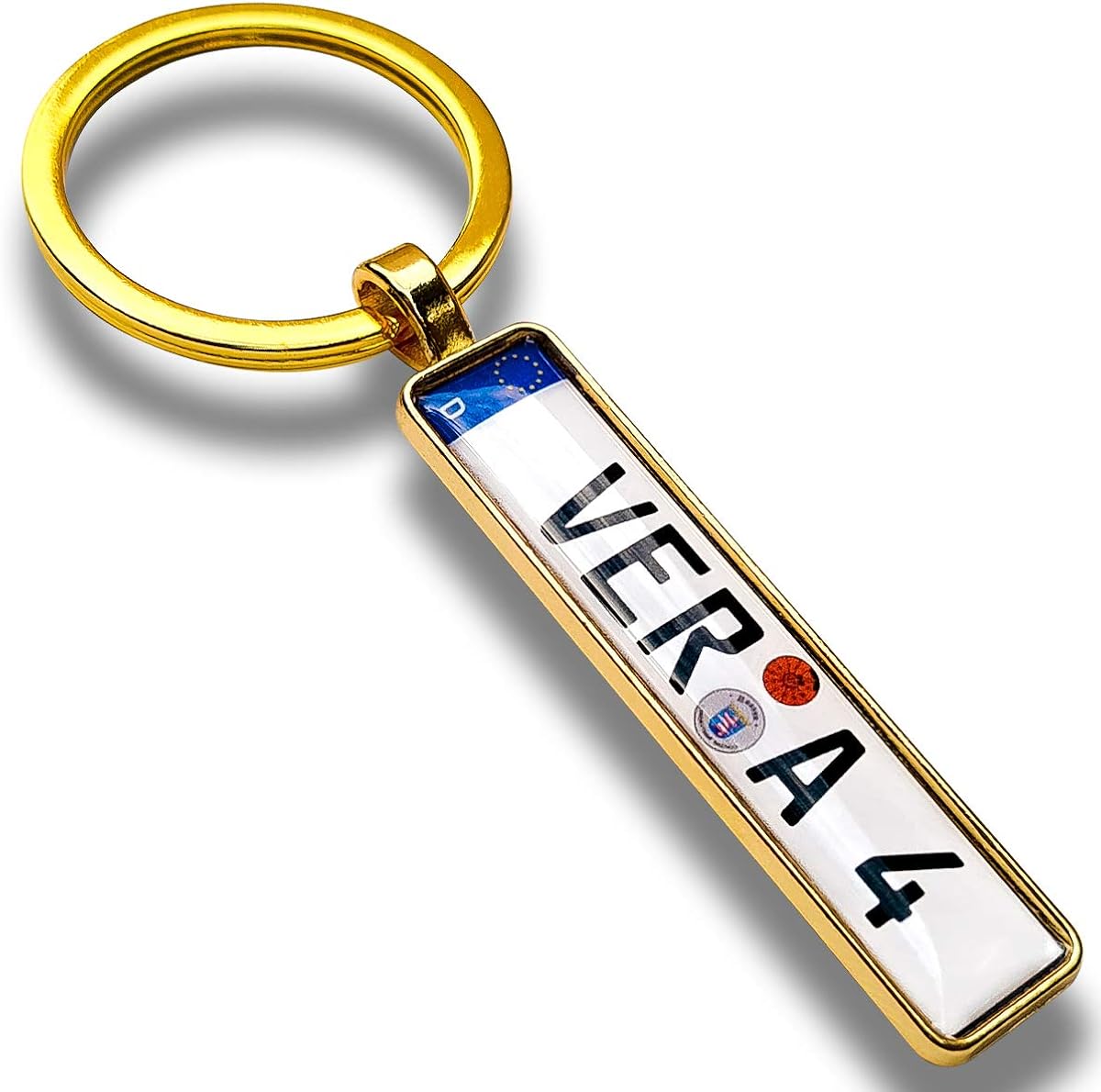 Internetservice Timo Lindner Schlüsselanhänger mit individuellem KFZ ...