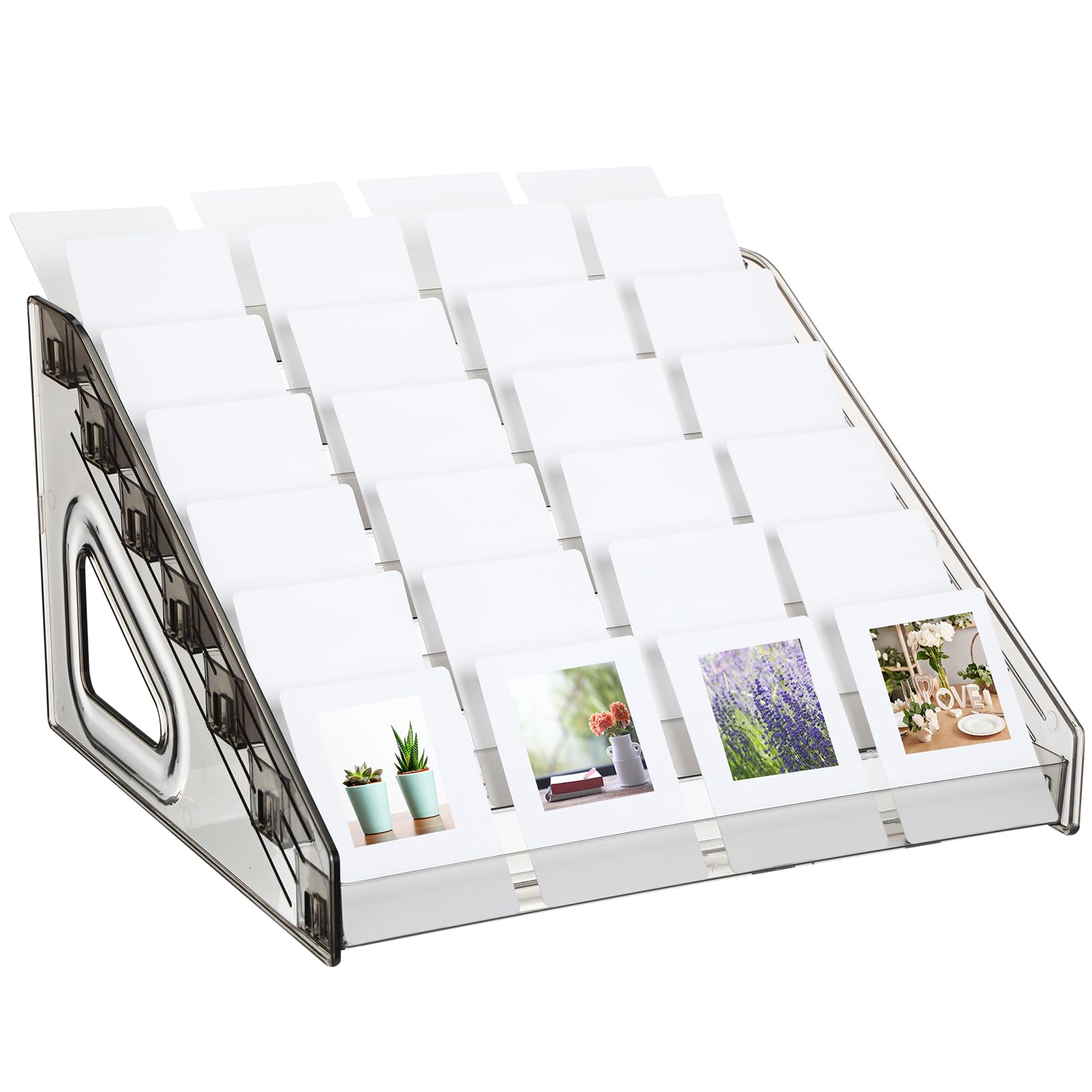 RattanView 7 Tier Acrylic Card Display Stand for Vendors Retail, 12 ...