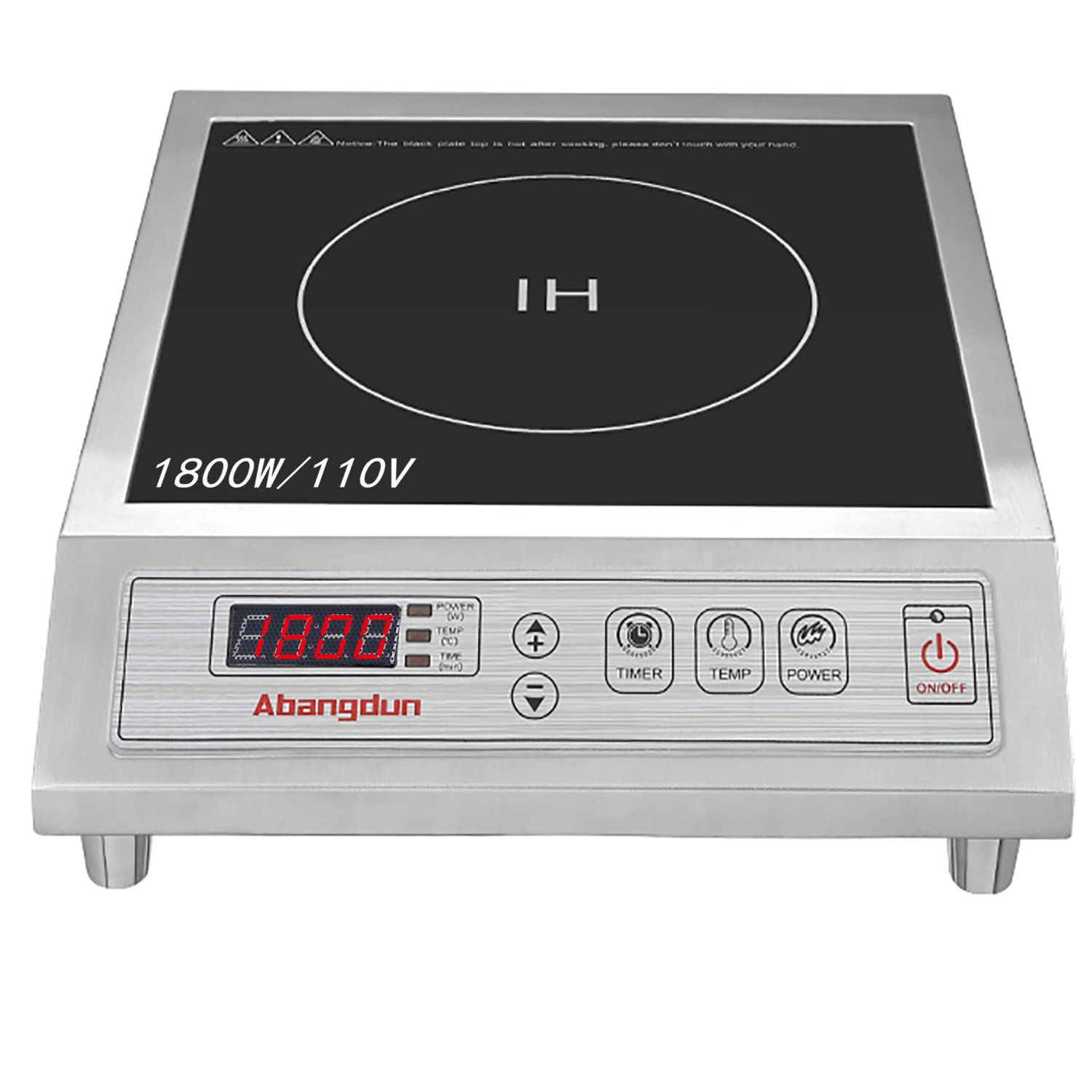 Mua Induction Cooktop Commercial Range Countertop Burners1800W/120V ...