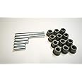 Amazon.com: Club Car Precedent Front End Bushing Kit Control Arm ...