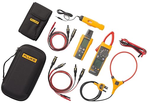 Fluke 393FC Clamp Meter with Irradiance Meter and Solar Test Lead Kit ...