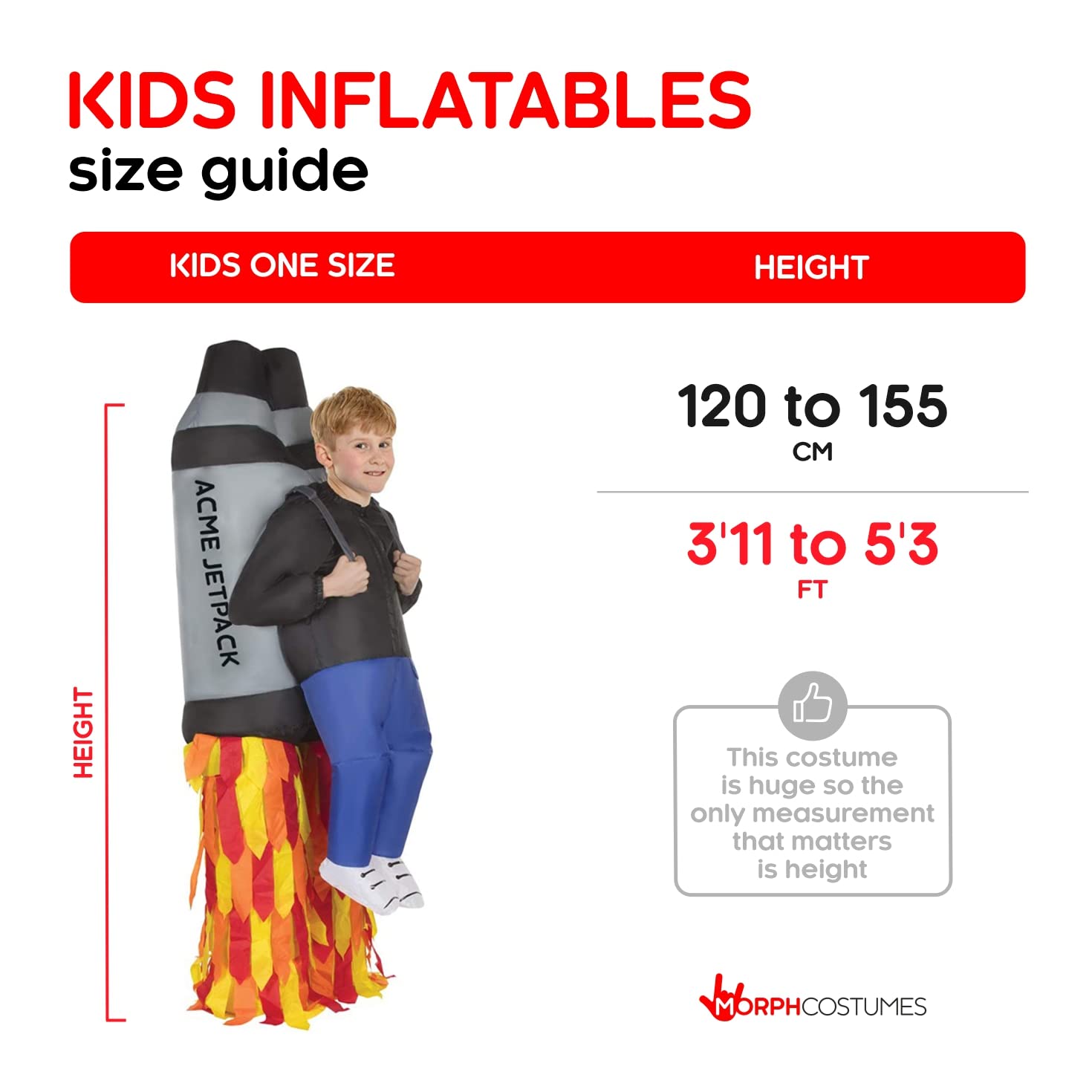 Mua Morph Inflatable Costumes for Kids, Blow Up Costumes for Kids ...