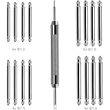 Amazon.com: Two Stainless Steel Watchband Spring Bar Pins for Attaching ...