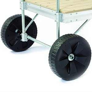 PlayStar Dock Axle Kit for Use On Roll in Dock with Docks Wheels & 1 5/ ...