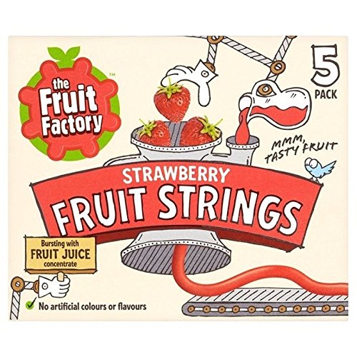 Amazon.com: The Fruit Factory Strawberry Fruit Strings 100g - Pack of 2