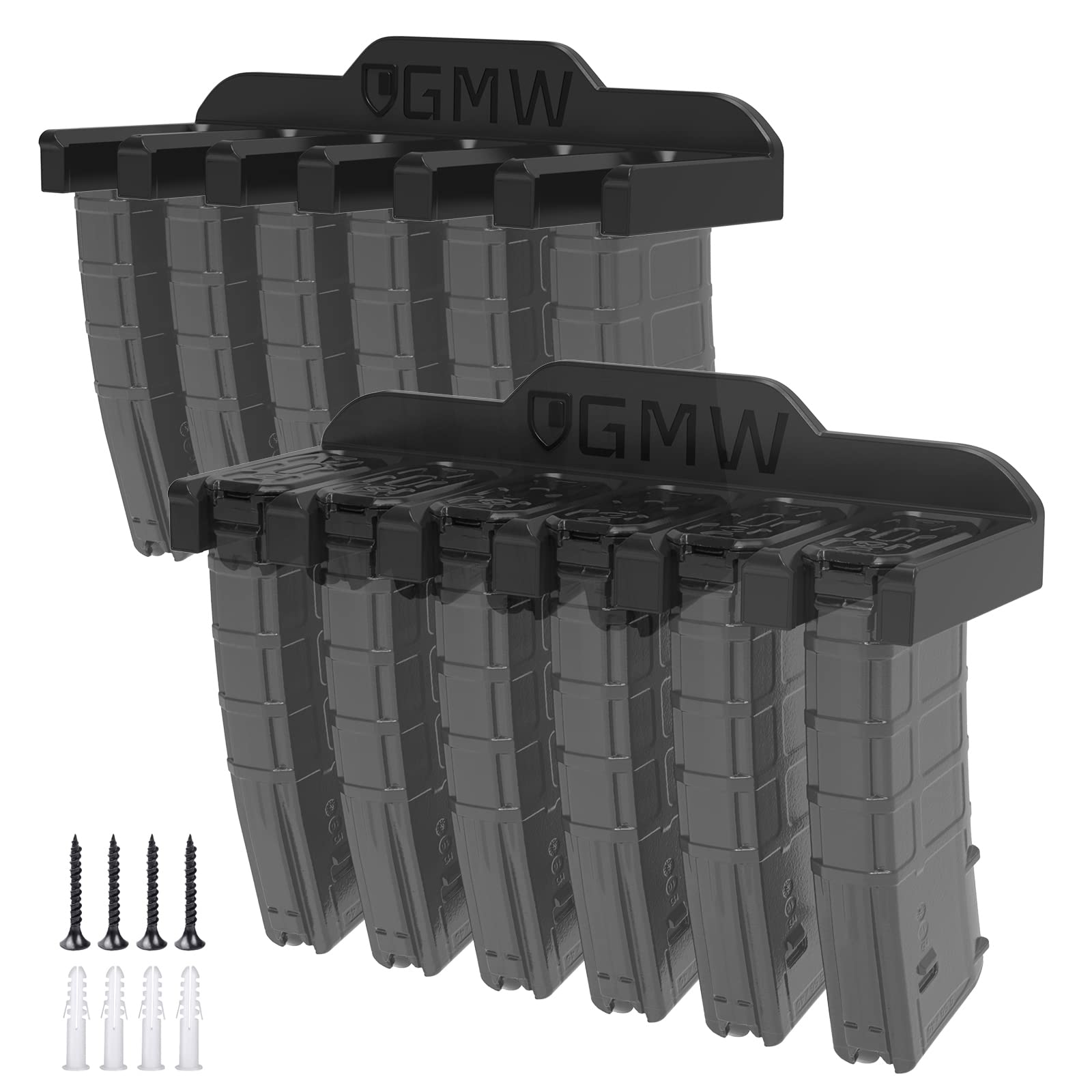 GMW 6 x PMAG Wall Mount for Mag Wall Display | PMAG Mag Holder | AR ...
