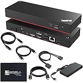 Amazon.com: 40B00135US Lenovo Thinkpad Docking Station USB C - 1 Year ...