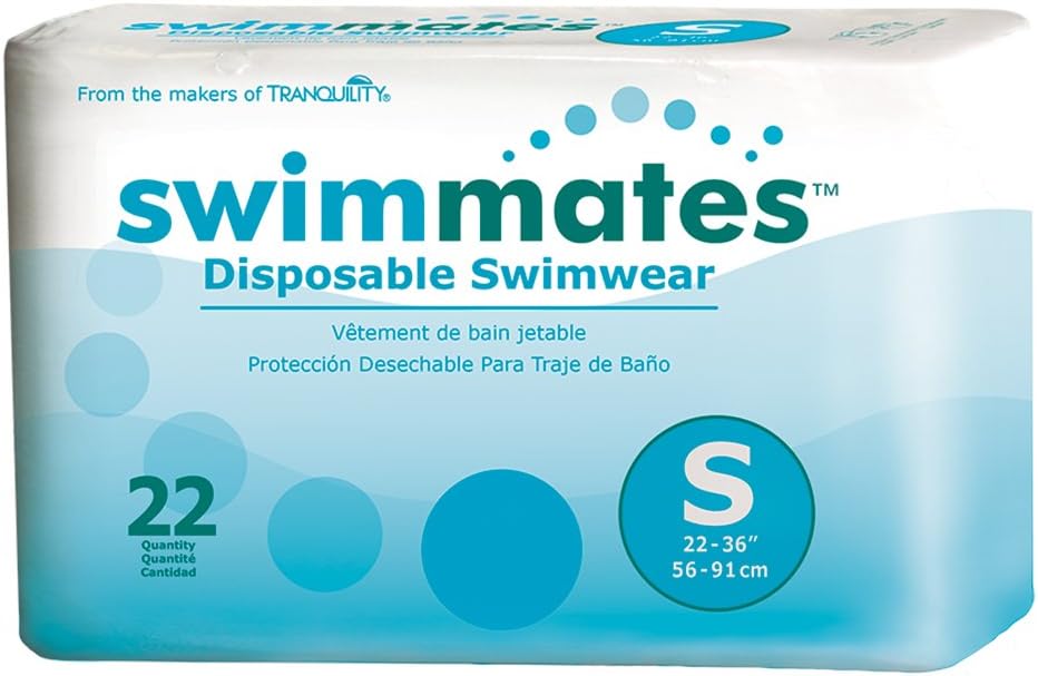Swimmates Disposable Adult Swim Diapers, Small, 22 by SwimmatesÃƒÂ ...