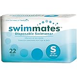 Amazon.com: Swimmates Disposable Adult Swim Diapers, Large, 18 : Health ...