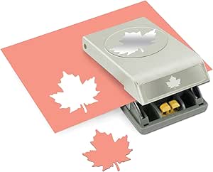 EK Tools Paper Punch, Large, Maple Leaf, New Package : Arts, Crafts ...