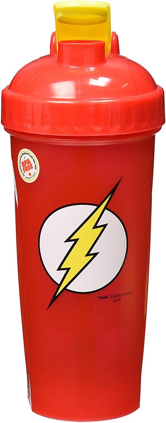Performa Shakers Dc Comic Hero Series Shaker, 800 ml, The Flash Red ...