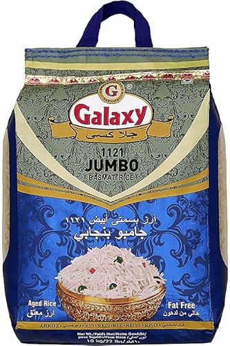 Galaxy Jumbo Basmati Rice 10 kg price in Saudi Arabia | Amazon Saudi ...
