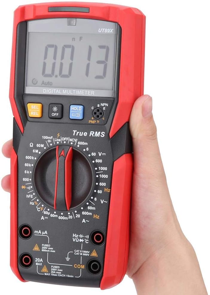 NVC Measurement Digital Multimeter Voltage Tester Current Sensor with ...