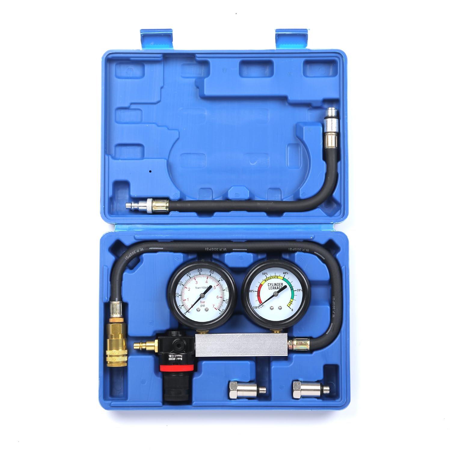 TU-21Cylinder Leak Down Tester Kit, Automotive Engine Compression ...