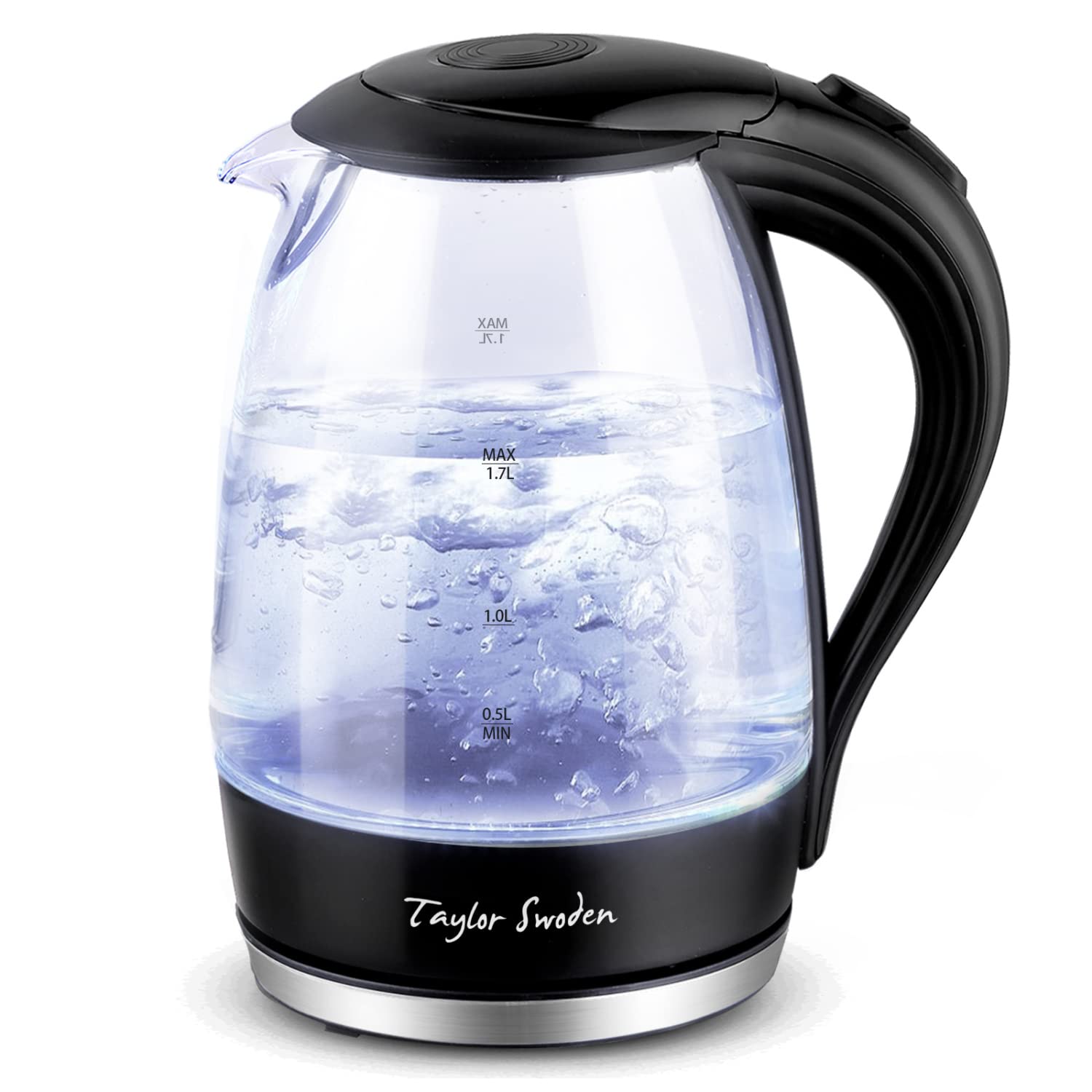 Mua Electric Kettle 1.7L Glass Electric Tea Kettle, 1500W Hot Water ...