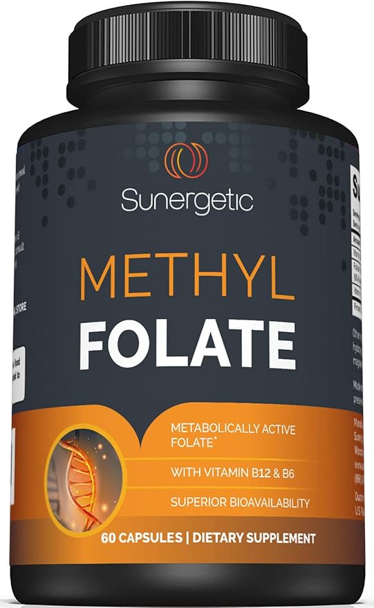 Amazon.com: Premium Methyl Folate Supplement – Methyl Folate Capsules ...