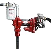 Amazon.com: PRUNkuar 12V Fuel Transfer Pump w/Manual Nozzle, 10 GPM High Flow DC Diesel Transfer ...