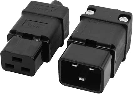 Enchufe 2 en 1 C20 - C19 Serie IEC320-16A 250VAC para Cable Eléctrico ...