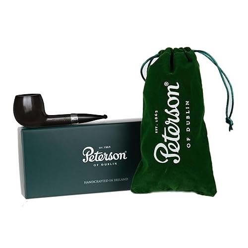 Peterson Pipes Junior Heritage Short Apple Small Handmade Irish Briar ...