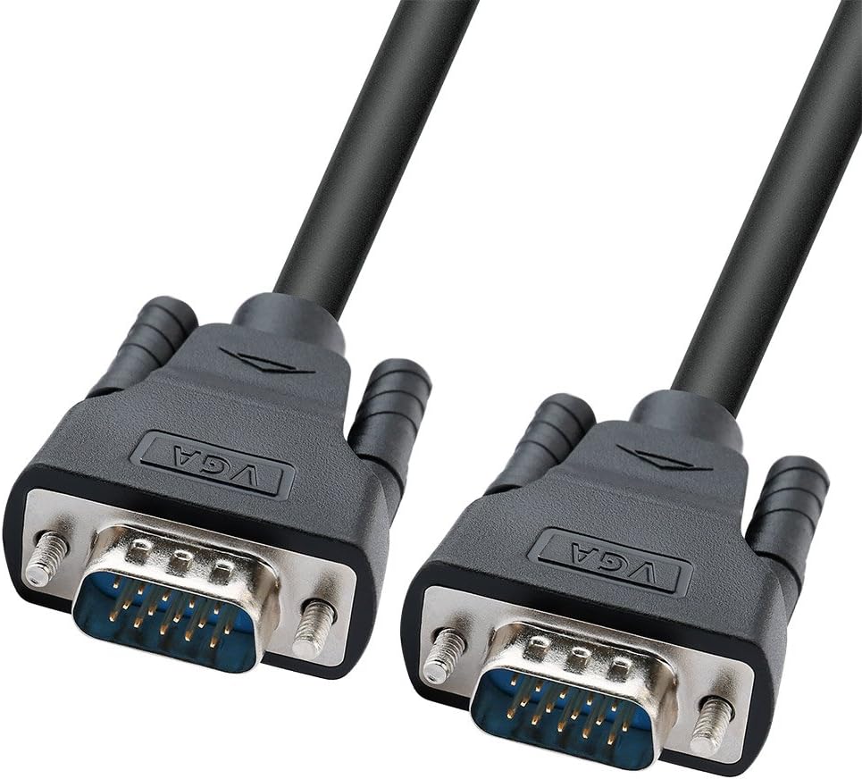 DTECH Long VGA to VGA Cable 8m Male to Male Cord 1080p High Resolution ...