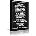 Amazon.com: Ernest Hemingway Quote Poster Inspirational Wall Art ...