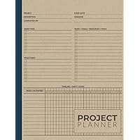Amazon.com: Project Planner Notebook - Manager Planner Your Tasks and ...