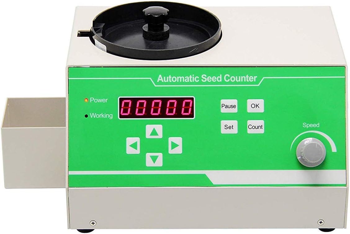 CGOLDENWALL Automatic Seeds Counter Machine for Various Shapes Seeds Counting Rice, Wheat, Rape ...