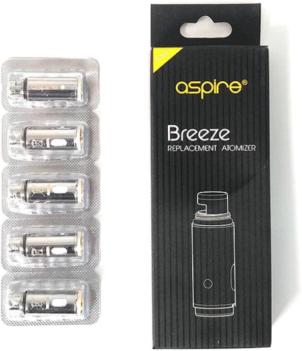 Aspire Breeze Replacement Coil – Pack of 5 No Nicotine – BigaMart