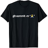 Amazon.com: Git Commit Prayer Hands - Programmer Coder Software Engineer T-Shirt : Clothing ...