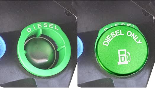 Amazon.com: Only for 2019 2020 Dodge Ram green diesel fuel cap. The ...