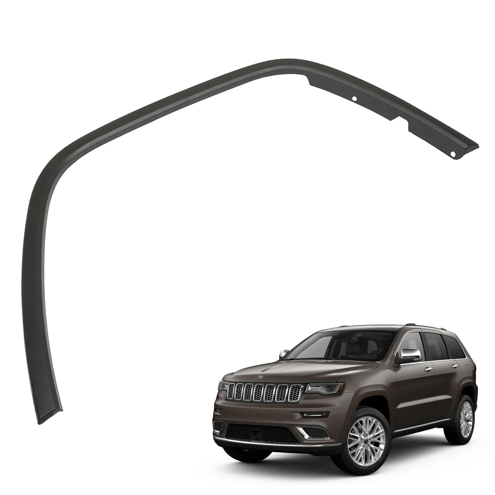 ANTUKO Right Side Wheel Eyebrows Wheel Arch Trim Flare Molding Trim ...