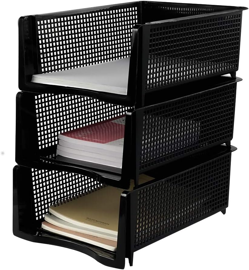 Ramddy - Bandeja organizadora para documentos y cartas (3 niveles ...