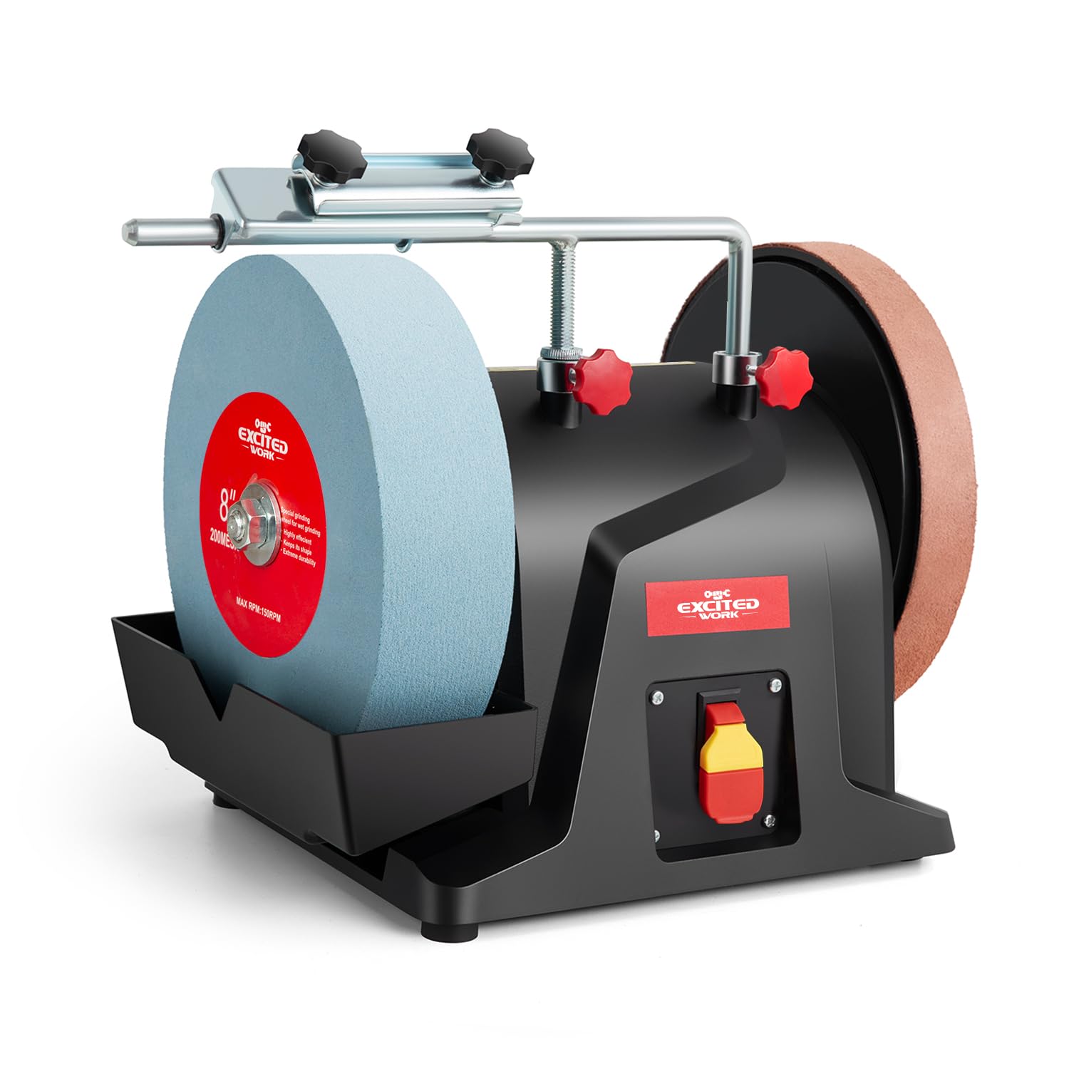 Excited Work 8 inch Two-Direction Water Cooled Wet/Dry Sharpening ...