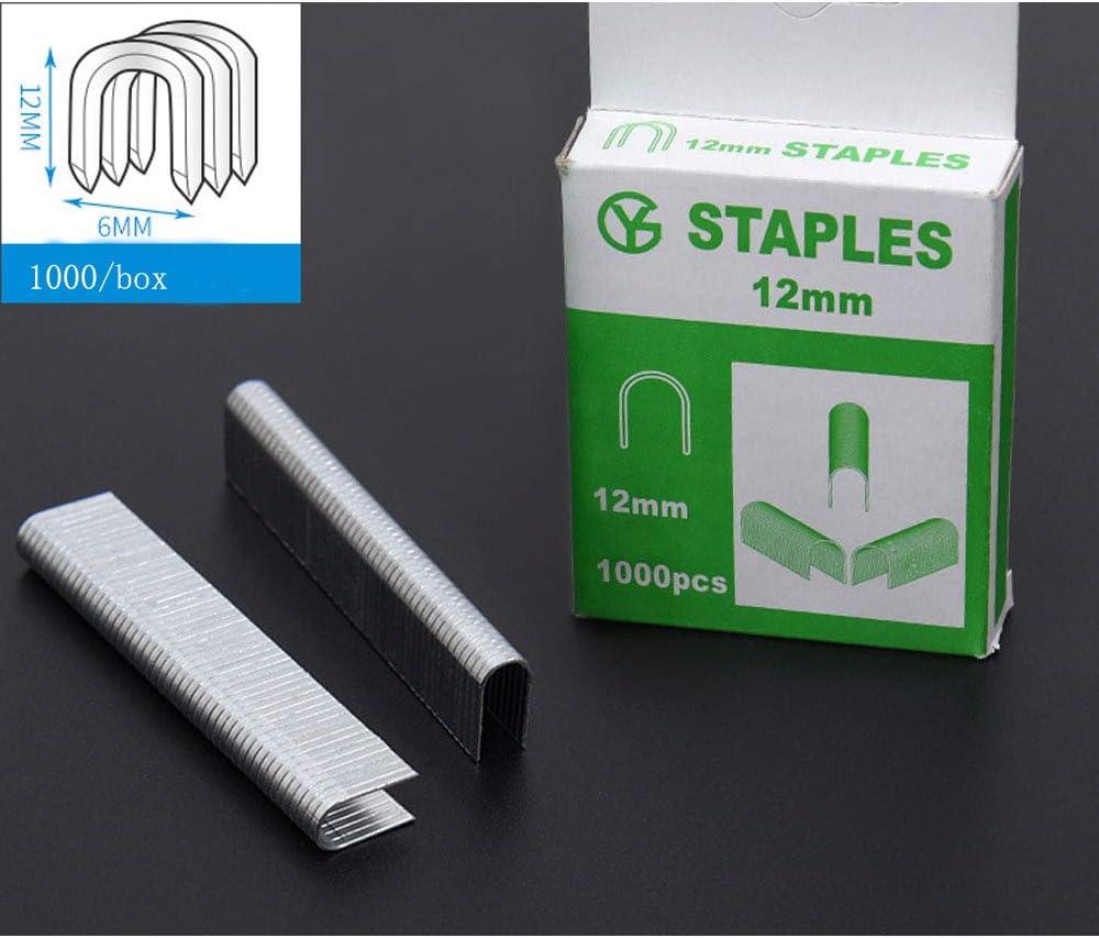 5000 NUZAMAS U Shape Outdoor Rated Staples – 5mm x 12mm- Strong & Sharp ...