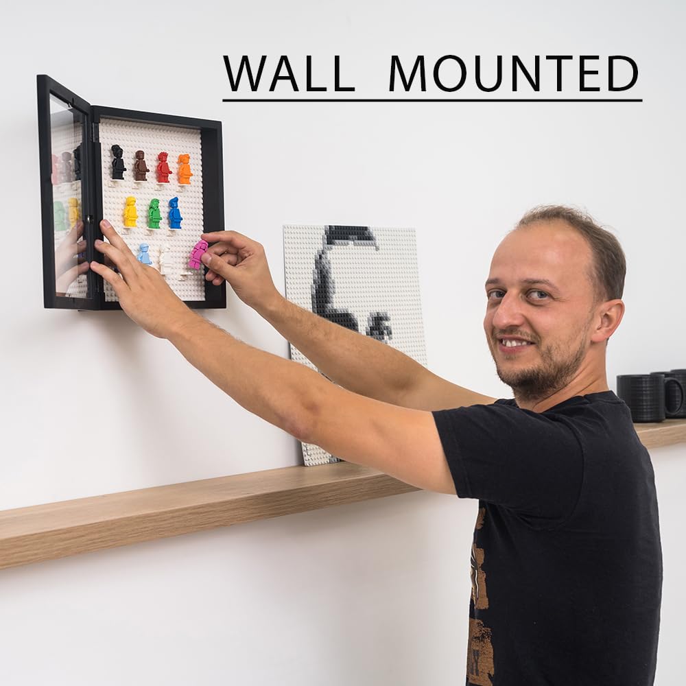 Mua Minifigure Display Case with Acrilyc Magnet Window - Lego Display ...