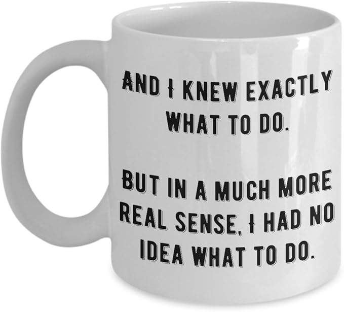 Amazon.com: The Office TV show Michael Scott quote coffee mug: Kitchen ...