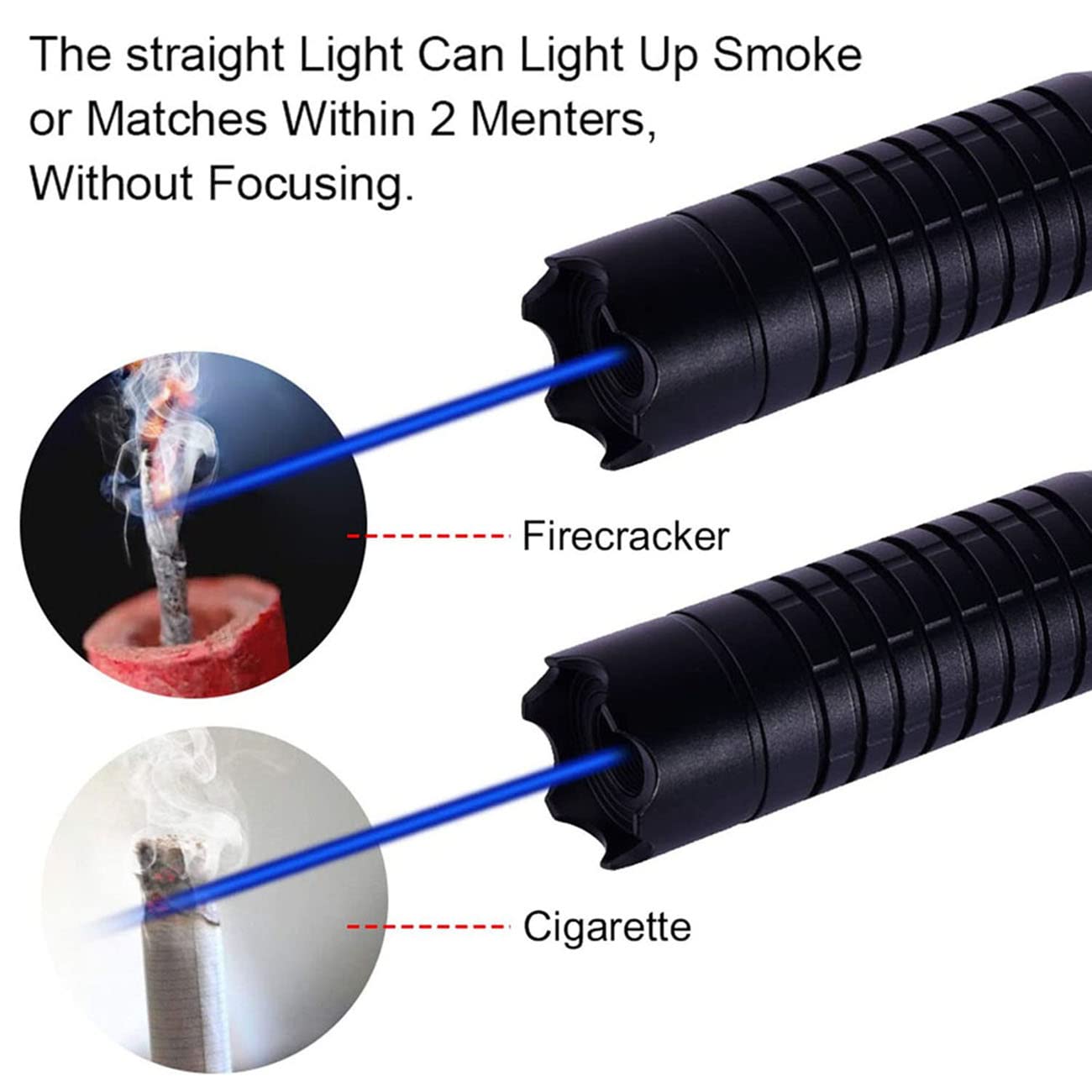 Mua Yinnrent Long Range high Power Blue Light Handheld Flashlight ...