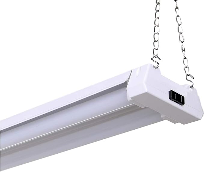 LED 4ft Utility Shop Light-40W, 5000K, Linkable, Frosted Lens, 4100LM ...